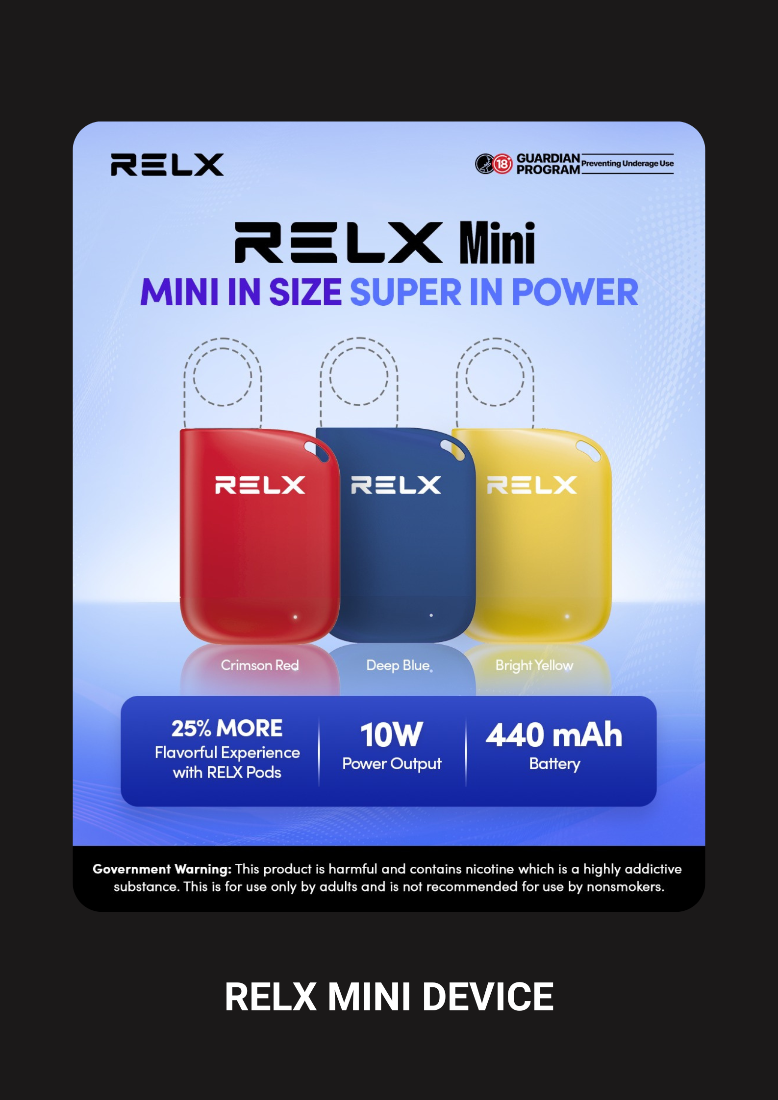 RELX MINI DEVICE – ExpressPuff